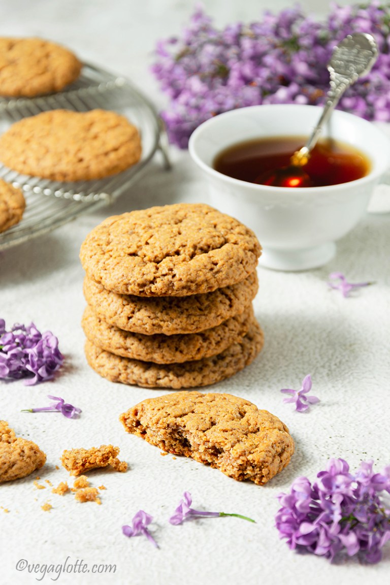 Cornish fairings / cookies anglais au gingembre (végétalien, vegan)