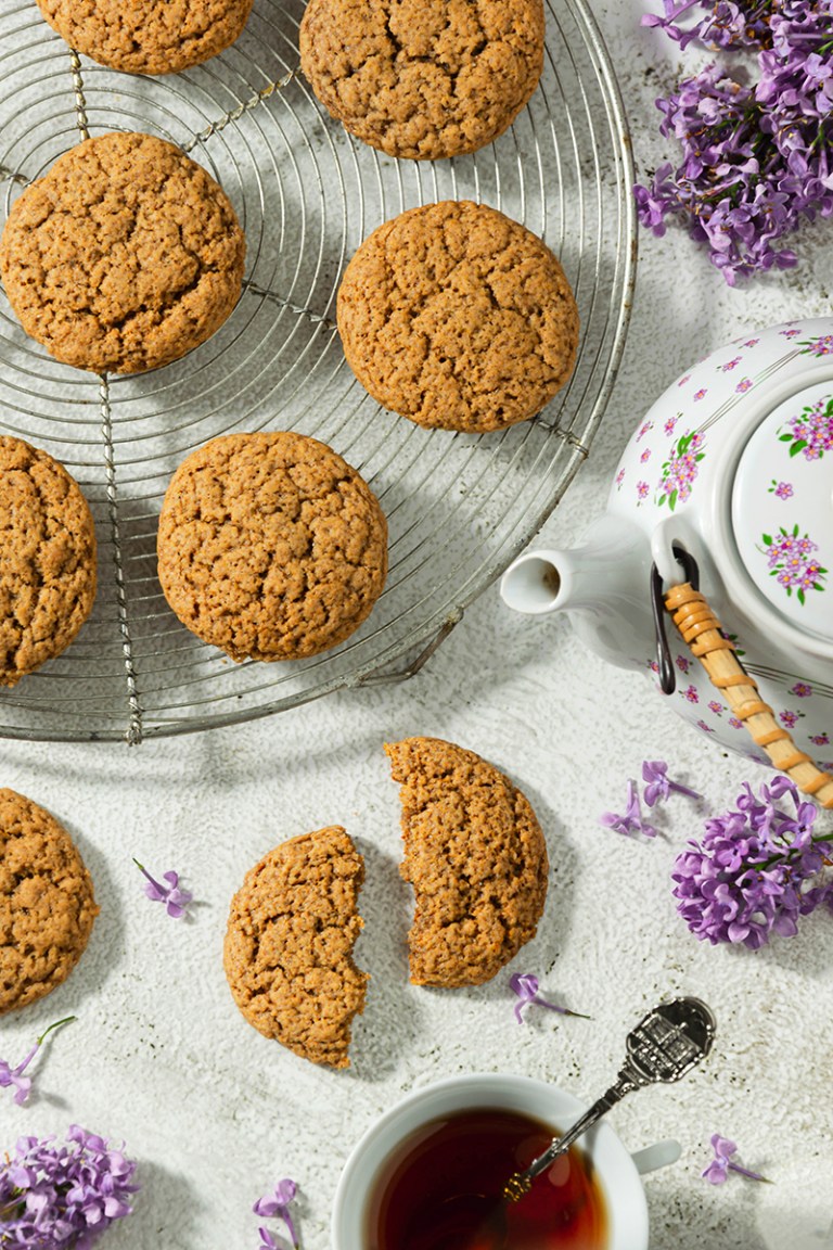 Cornish fairings / cookies anglais au gingembre (végétalien, vegan)
